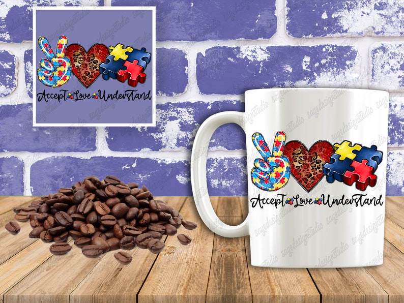 Accept Love Understand Png Autism Png Autism Awareness Png | Etsy