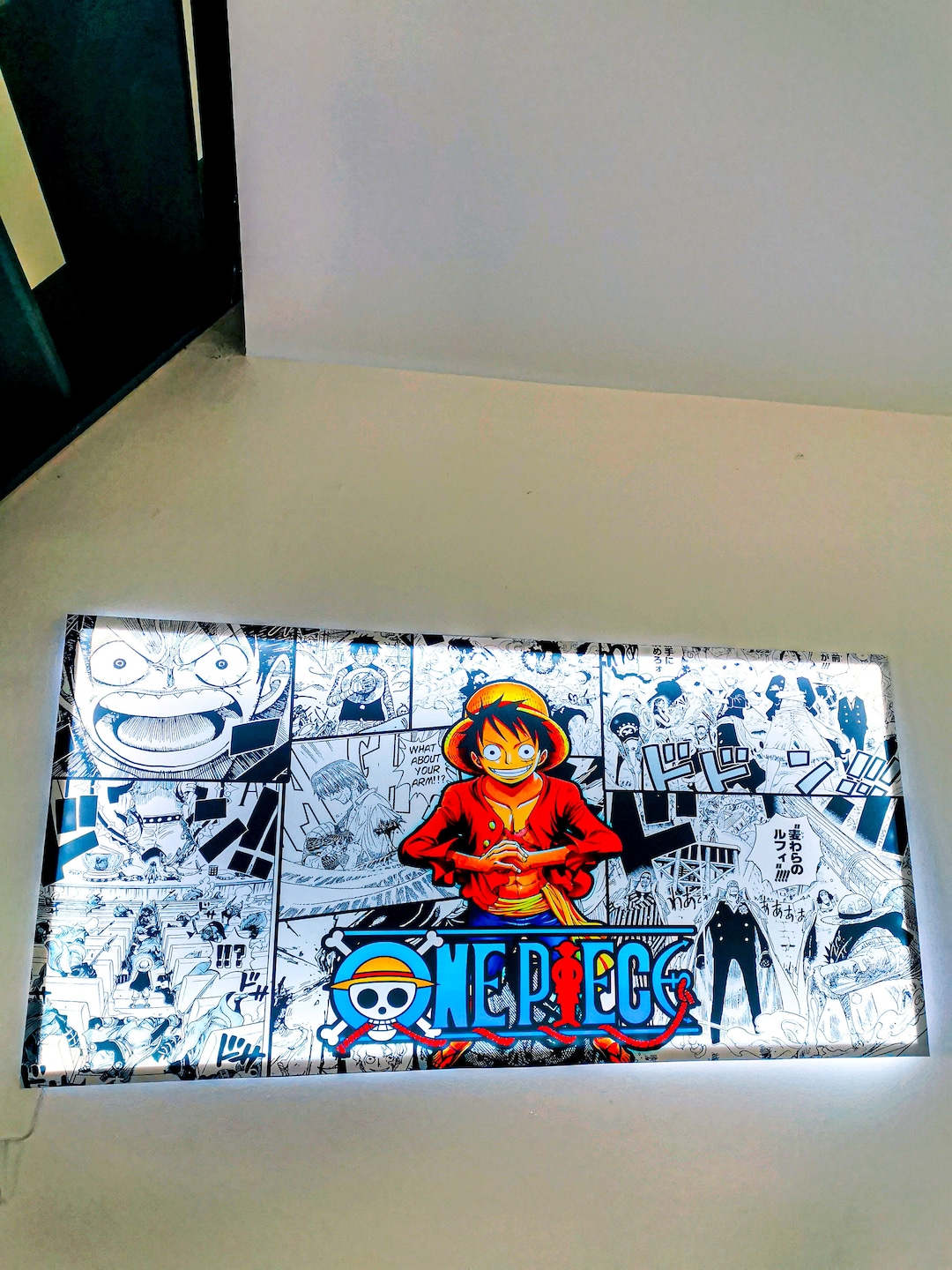 Light Board Luffy Page Manga Op Pirate Anime Paint. 16 Colors 80x60 Cm ...