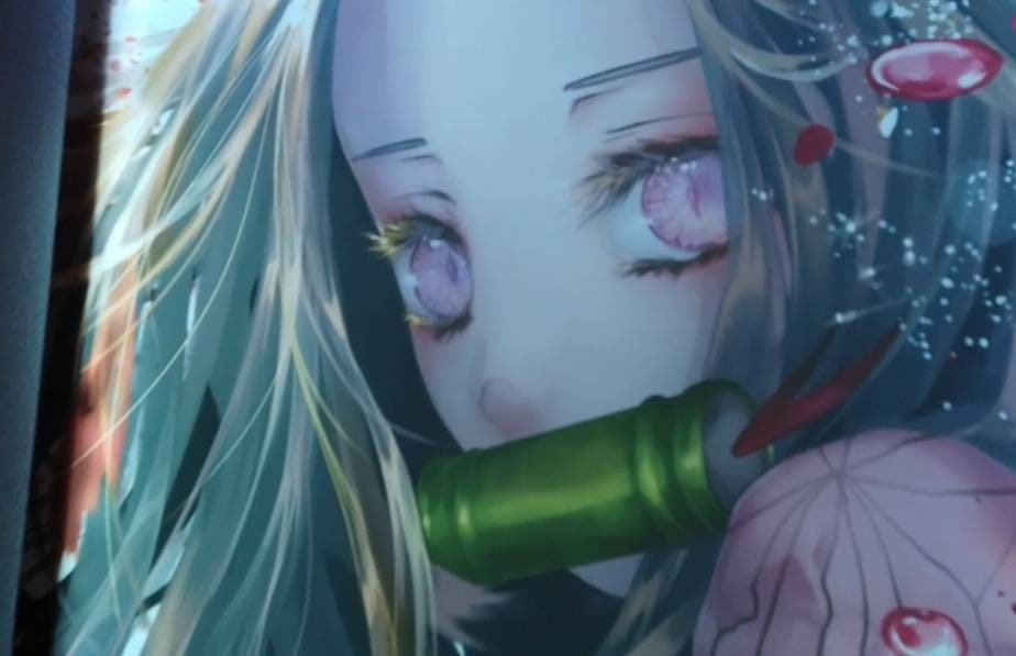 16-color Demon S Light Board With NEZUKO Frame 90X60 - Etsy UK