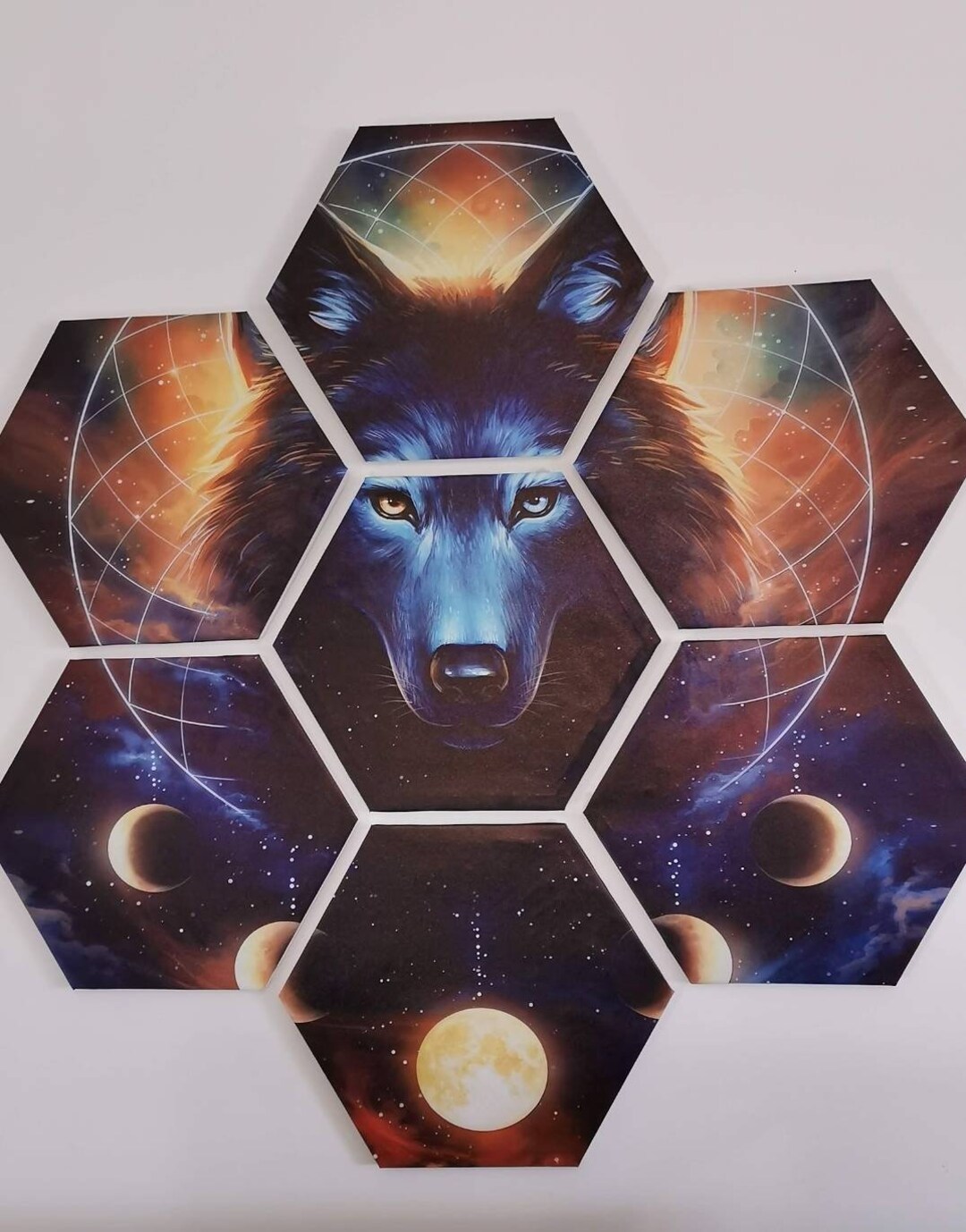 Table Wolf Dream Catcher Module - Etsy