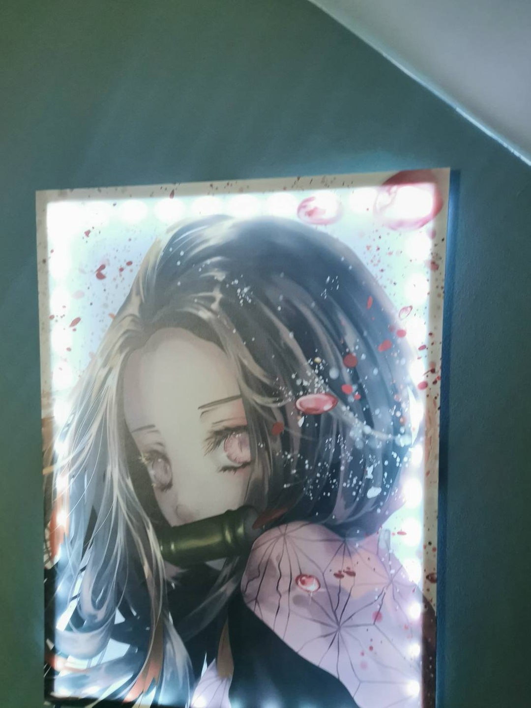 16-color Demon S Light Board With NEZUKO Frame 90X60 - Etsy