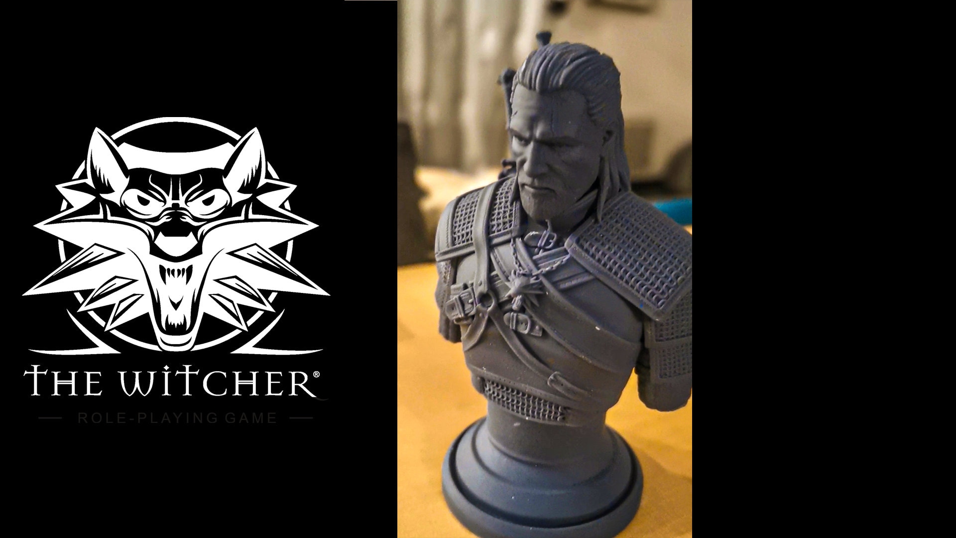 The Witcher Bust Geralt De Rivia Ultra Details Approx.13 Cm High Statue ...