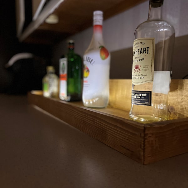 Liquor Shelf - Etsy