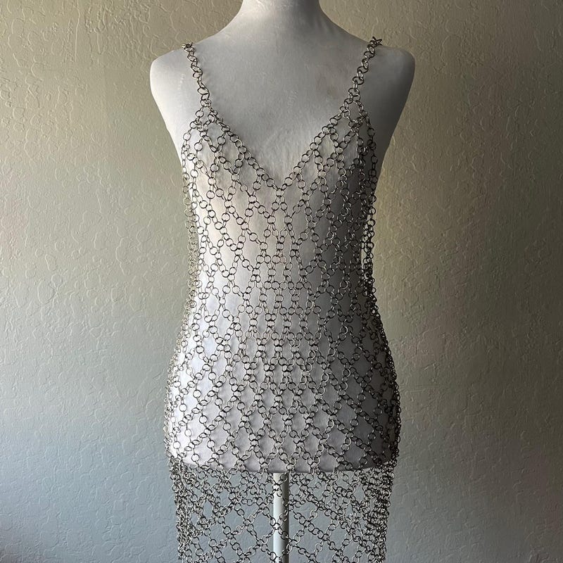 Chainmail Dress Etsy