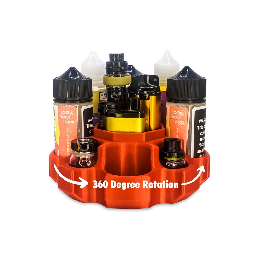 Thegear™ Revolving Vape Stand | Vape Stand Organizer for Vaping ...