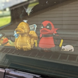 DEADPOOL and WOLVERINE Premium Ducks | Available in 4 Sizes | Deadpool ...