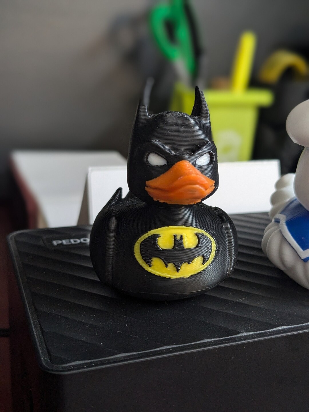 Batduck Hero Figurine - Gothic Hero Duck Collectible | Comic Book ...