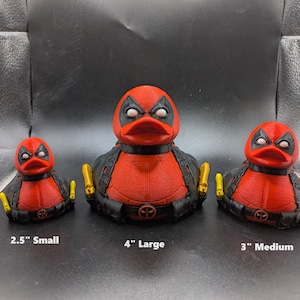 DEADPOOL and WOLVERINE Premium Ducks | Available in 4 Sizes | Deadpool ...