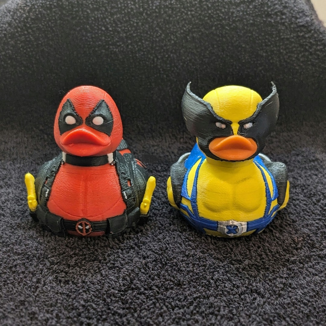 DEADPOOL and WOLVERINE Premium Ducks | Available in 4 Sizes | Deadpool ...