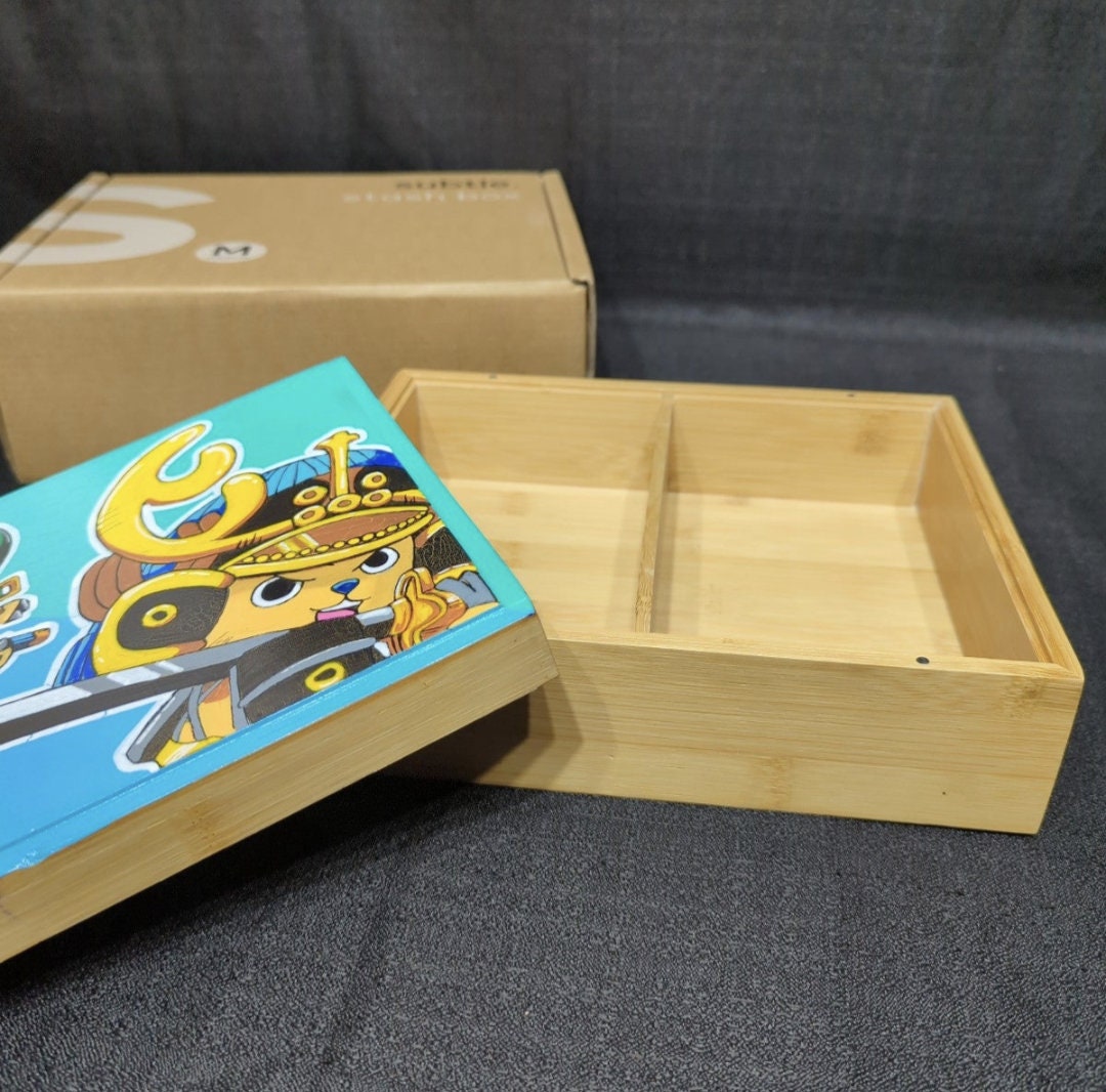 One Piece Tony Tony Chopper Bamboo Stash Box Custom Panited acrylic - Etsy