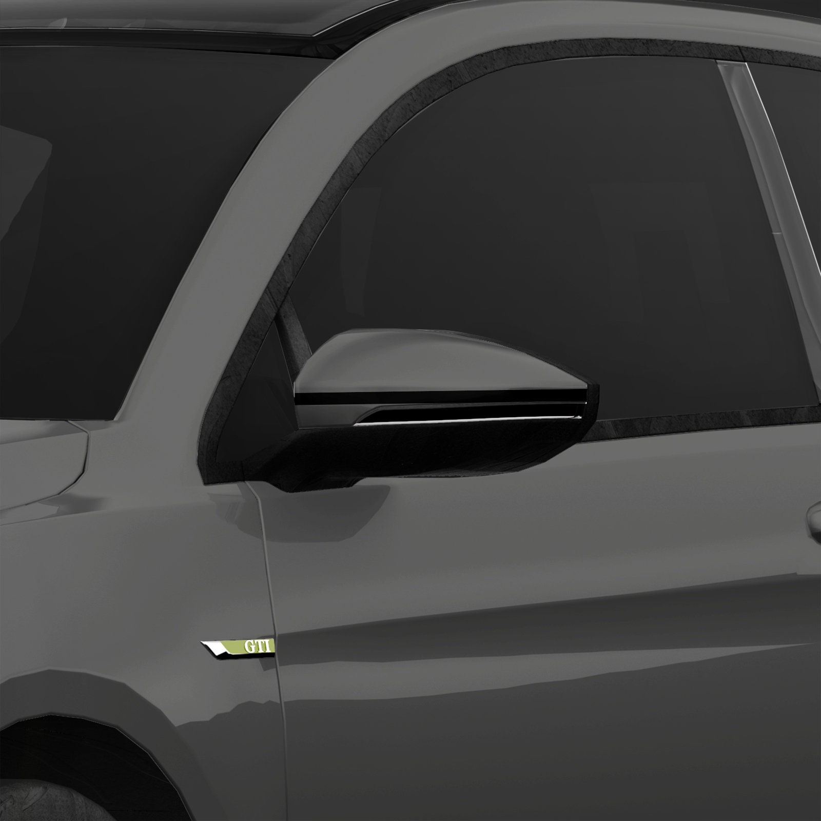 Chrome Delete Black Gloss Front Spoiler Bumper Rear Diffuser Tuning ...