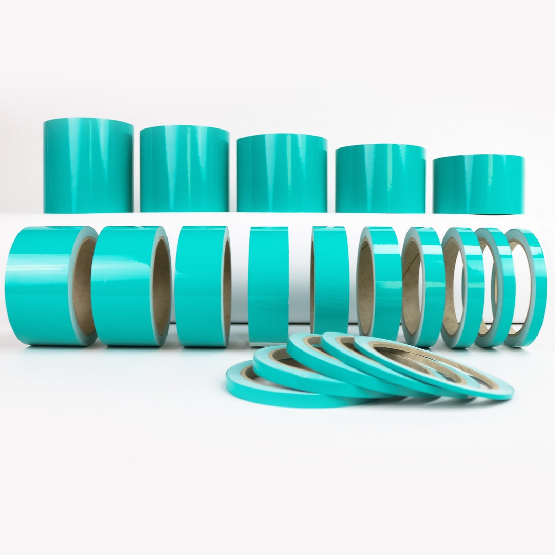 Color Line Tape Turquoise Gloss Front Spoiler Bumper Rear Diffuser ...