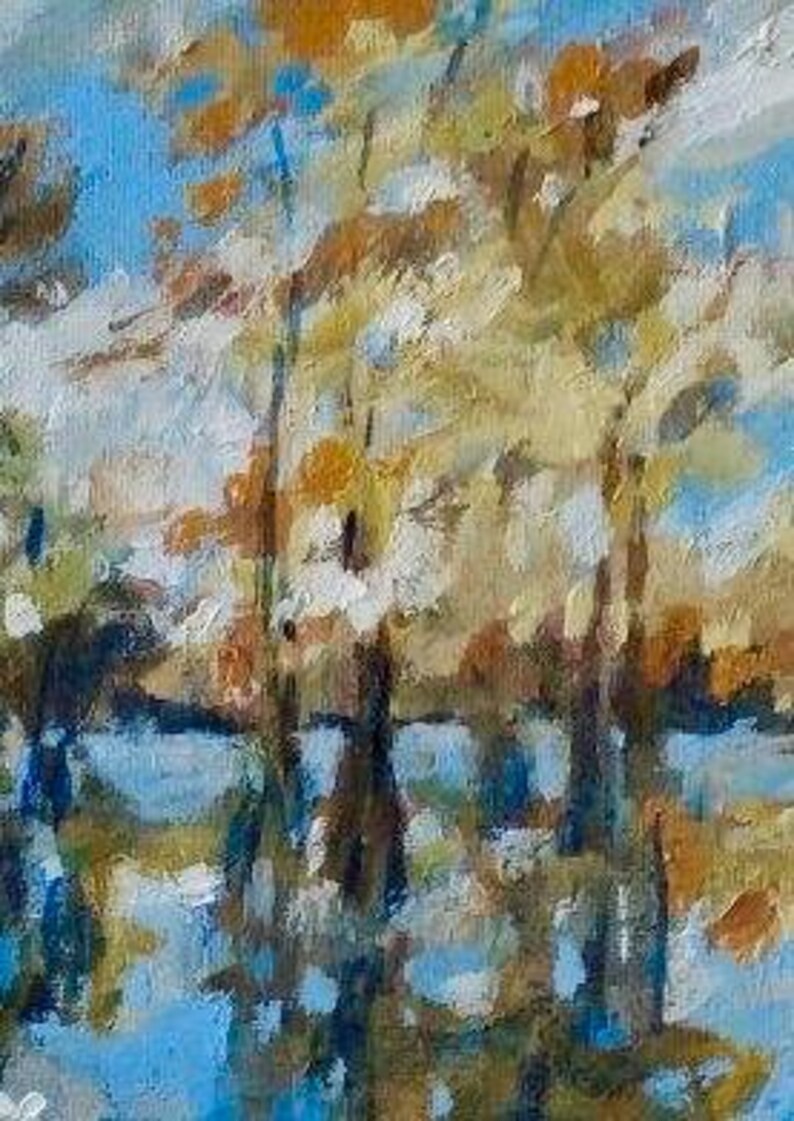 Atchafalya Swamp in Oil - Etsy