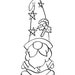 BUNDLE Christmas Gnomes Coloring Pages - 50 Pages - Etsy