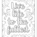 150 Motivational Coloring Pages - Etsy