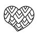 Valentine Hearts Coloring Pages - Etsy