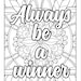 150 Motivational Coloring Pages - Etsy