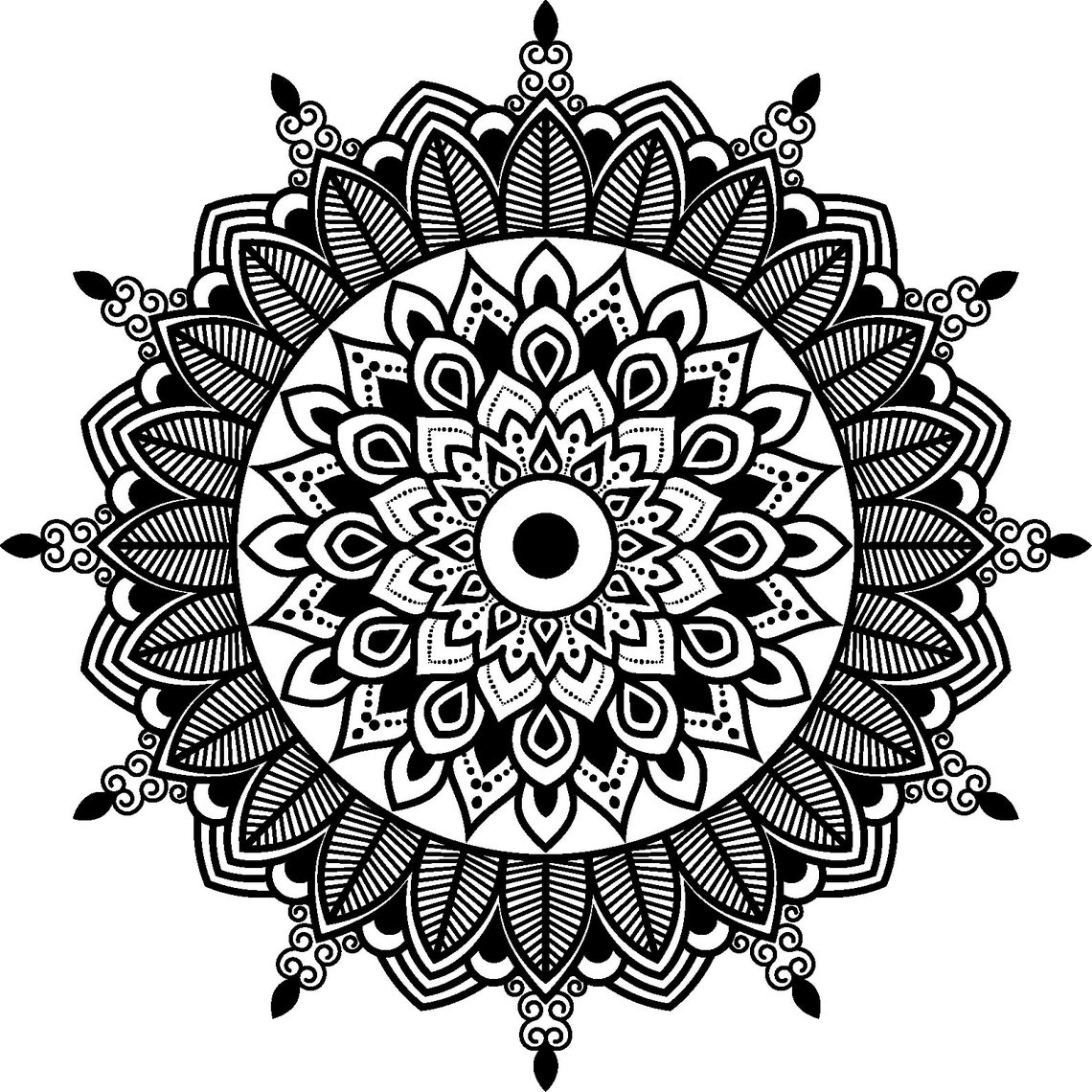 150 Pages Mandela Coloring - Etsy