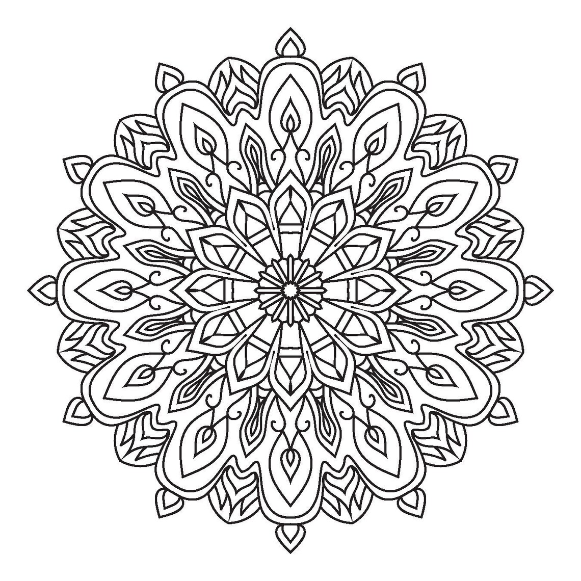 150 Pages Mandela Coloring - Etsy