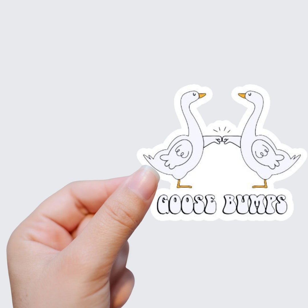Goose Bumps Die Cut Sticker Laptop Stickers Tumbler Stickers Journal ...