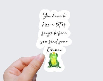 Kiss a Lot Frogs - Etsy