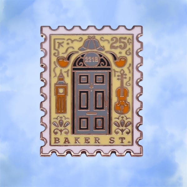 Sherlock Pin - Etsy