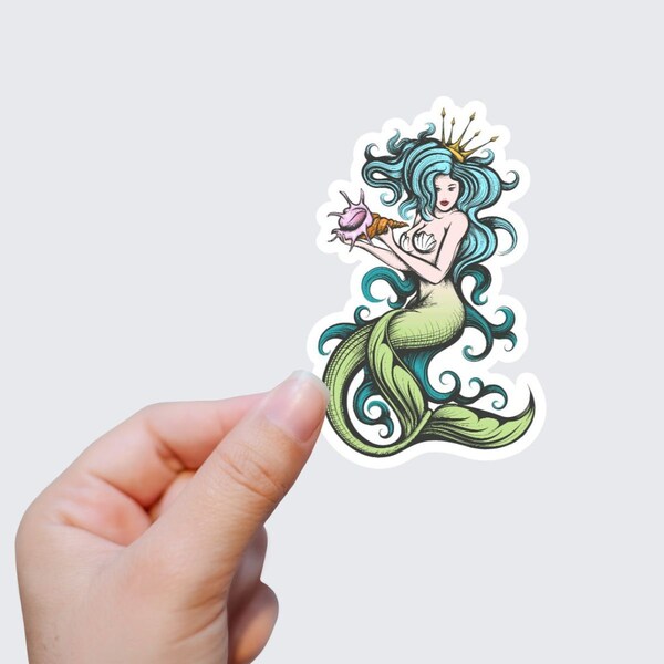 Mermaid Stickers - Etsy