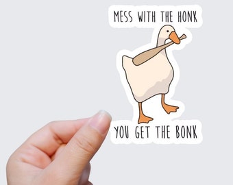 Shuba Duck / Dancing Duck Meme Decal Waterproof Vinyl Sticker - Etsy