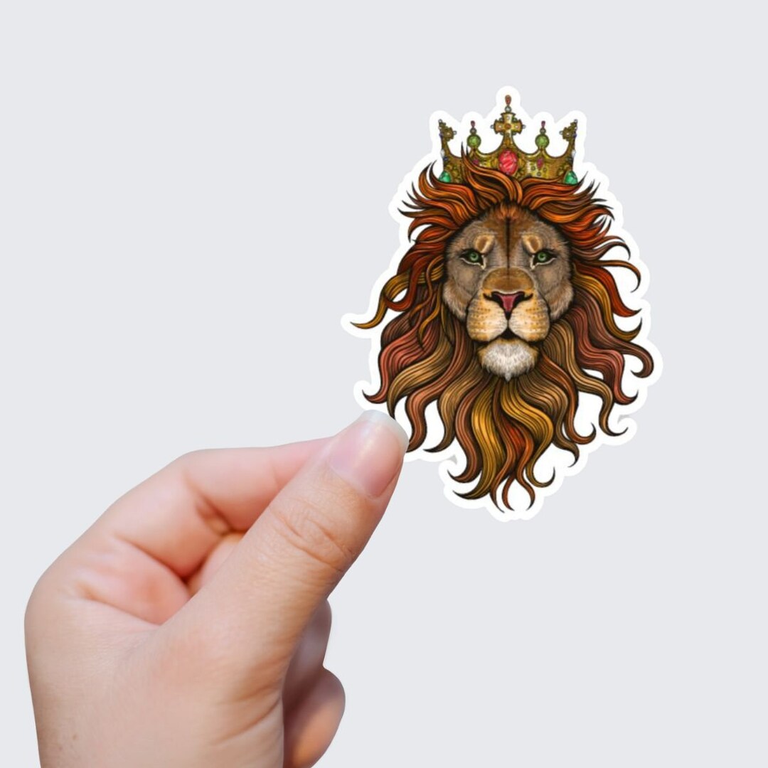 Lion King Die Cut Sticker Laptop Stickers Tumbler Stickers Journal ...
