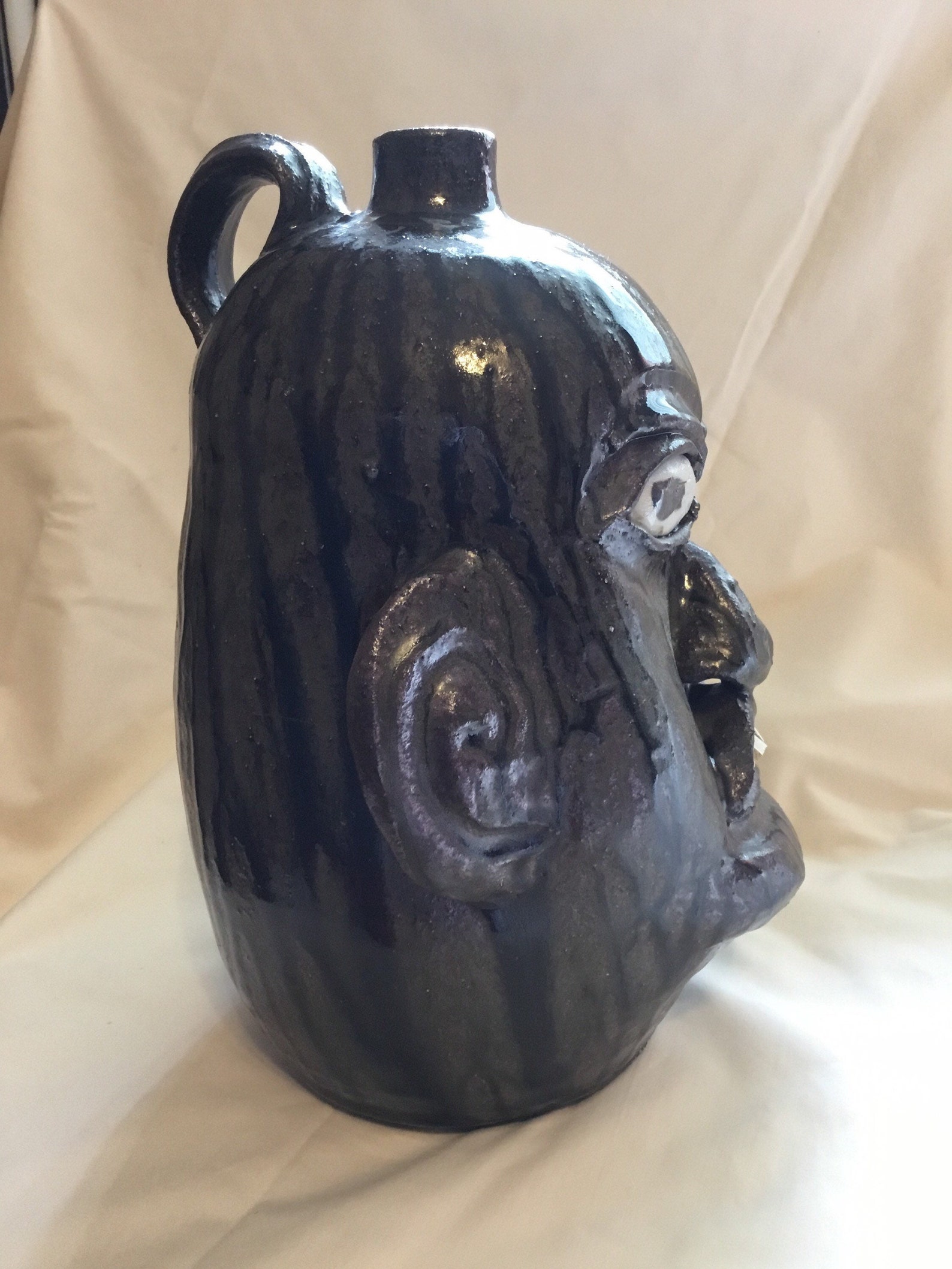 Chester Hewell Face Jug - Etsy