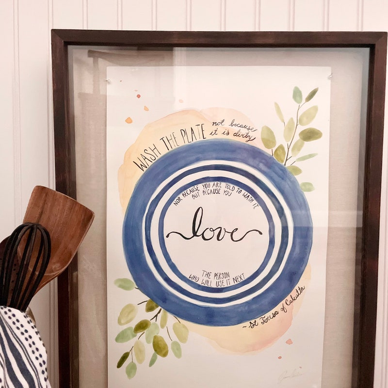 Wash Dishes Sign - Etsy