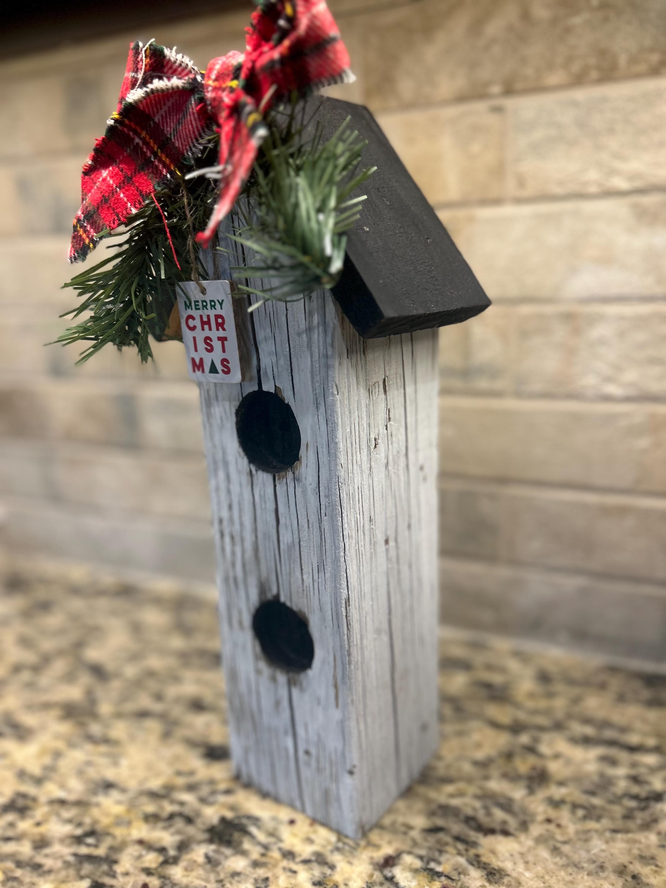 Handcrafted Rustic Birdhouse From Reclaimed Wood Festive Home Decor - Etsy