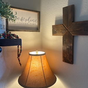 Handcrafted Reclaimed Wood Cross: Rustic Farmhouse Wall Decor - Etsy