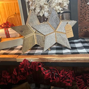 Rustic Christmas Tree Topper Star for Holiday Decor! - Etsy