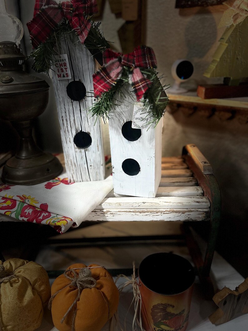 Handcrafted Rustic Birdhouse From Reclaimed Wood Festive Home Decor - Etsy