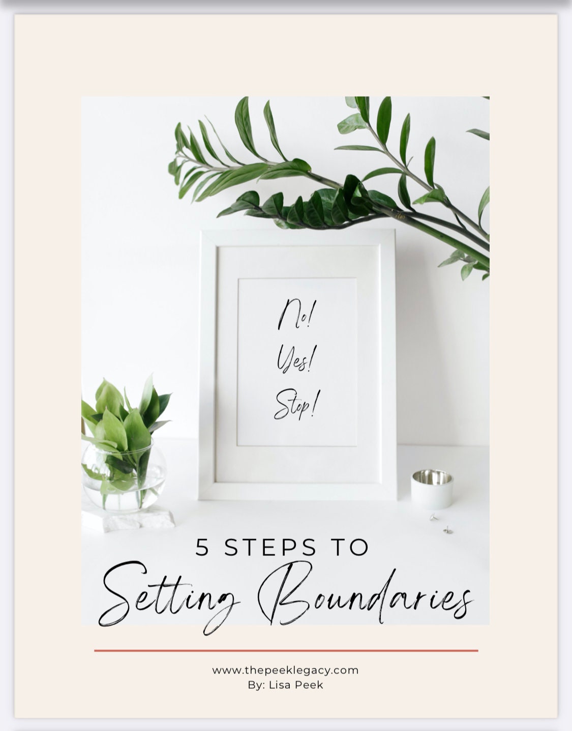 5 Steps to Setting Boundaries - Etsy