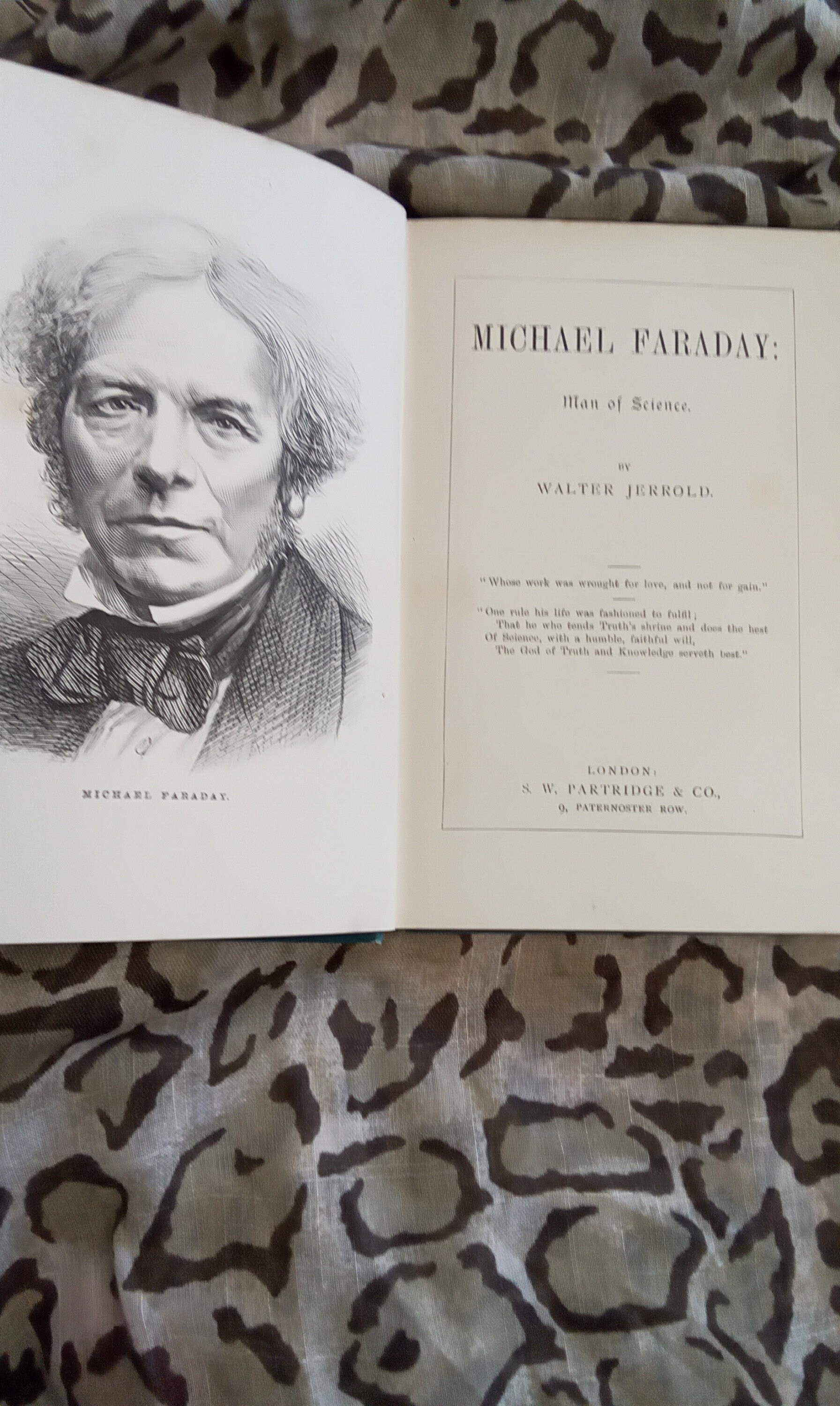 Antiquarian Book 1896. Michael Faraday A Man of Science by - Etsy