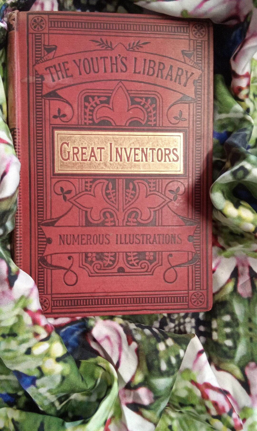 Vintage Book: Great Inventors. Book for Boys. A Beautiful Illustrated ...