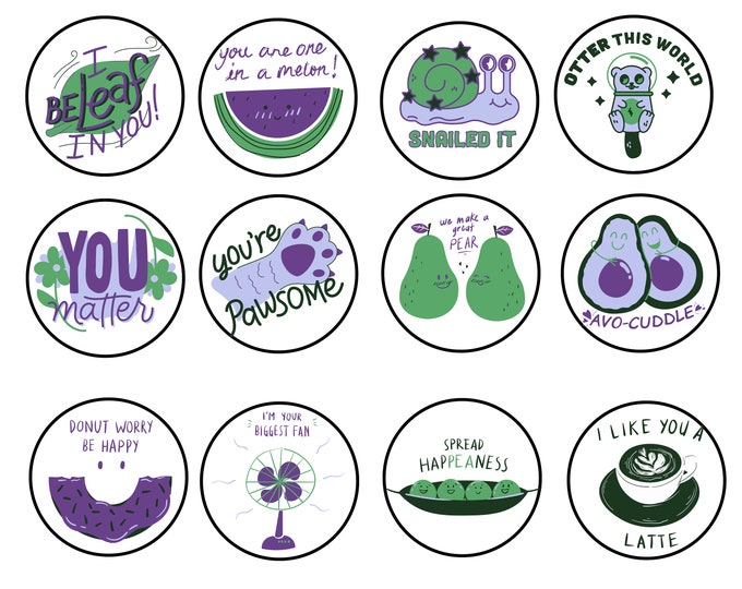 Pronouns Button Template - Etsy Canada