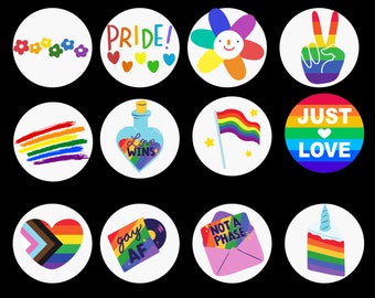 Gay Button Template - Etsy