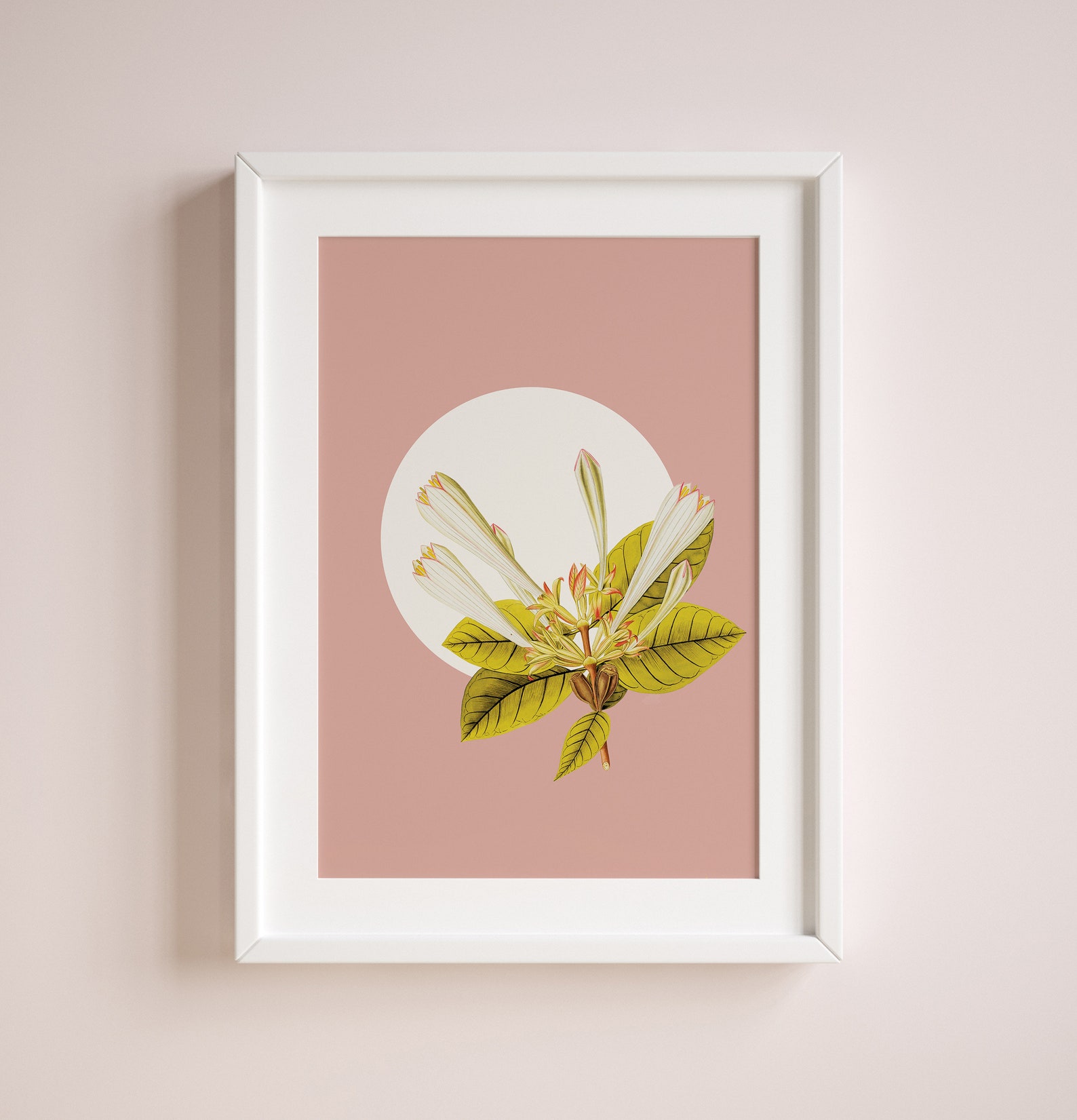 Vintage Flower Collage Poster | Vintage Botanical | Eco Digital Print ...