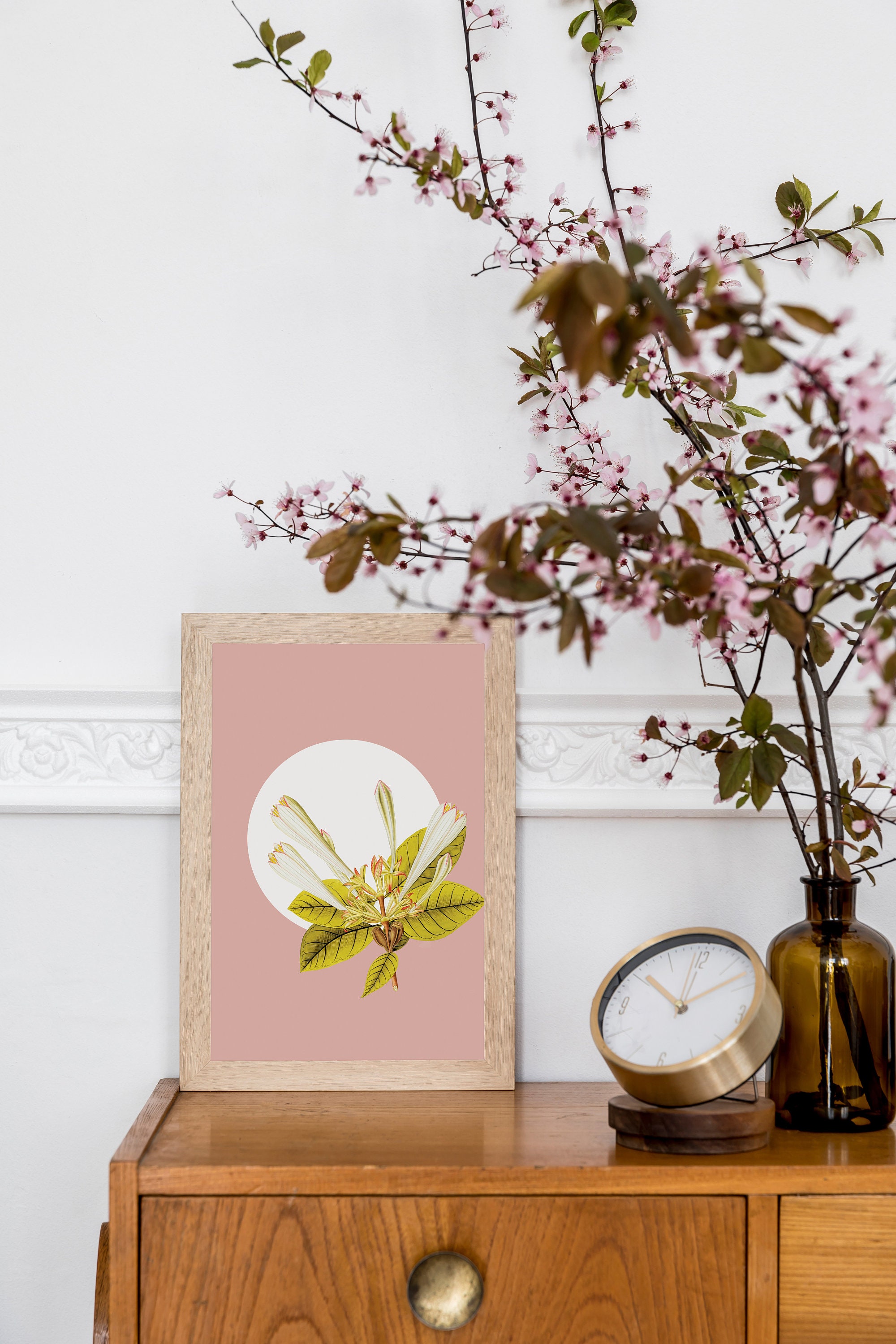 Vintage Flower Collage Poster Vintage Botanical Eco Digital Print - Etsy