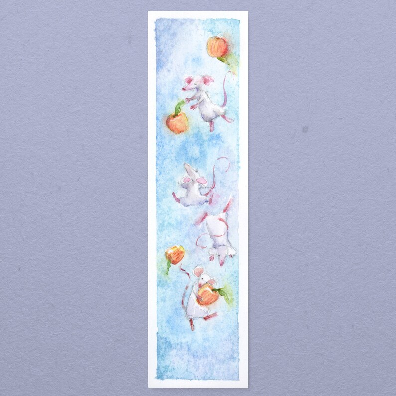 Watercolor Bookmark Set of 3 Watercolor Cute Animal Bookmark - Etsy