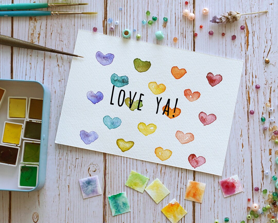 Handmade Appreciation Cards, Funny Card Set, Valentines Day Card ...
