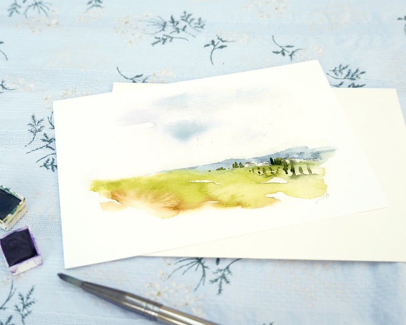 Watercolor Welcome Home Cards for Friends and Family, Watercolor ...