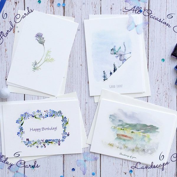 Greeting Cards Pack - Etsy