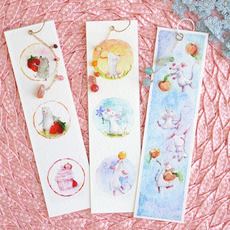 Cute Animal Bookmark - Etsy