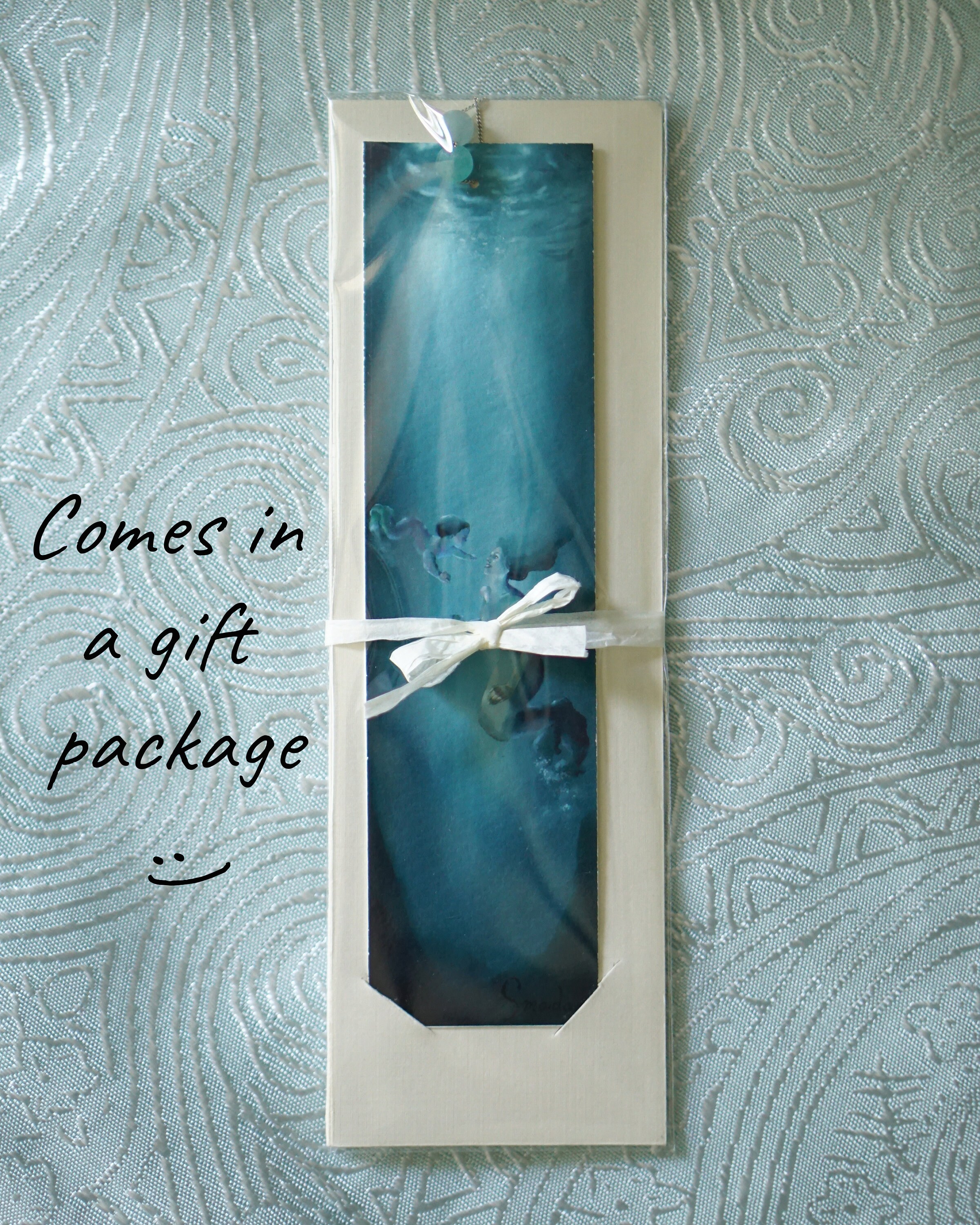 Winter Gift Handmade Bookmark Set of 3, Watercolor Landscape Bookmark ...