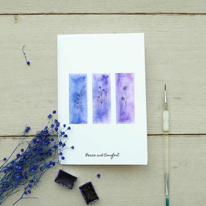 Handmade Sympathy Cards - Etsy