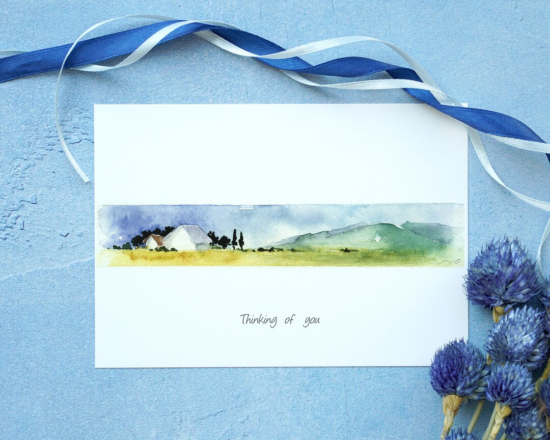 Printable Appreciation Greeting Card, Watercolor Painted Greeting Card ...